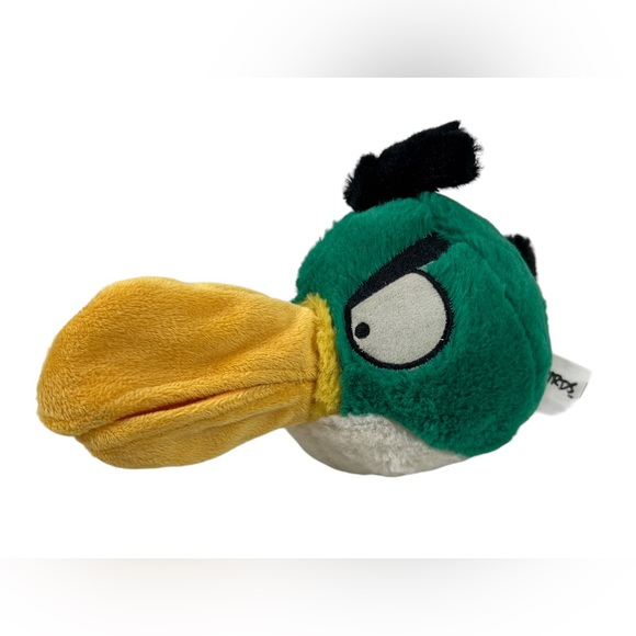 Commomwealth | Toys | Angry Birds Green Hal Toucan No Sound Open Beak ...